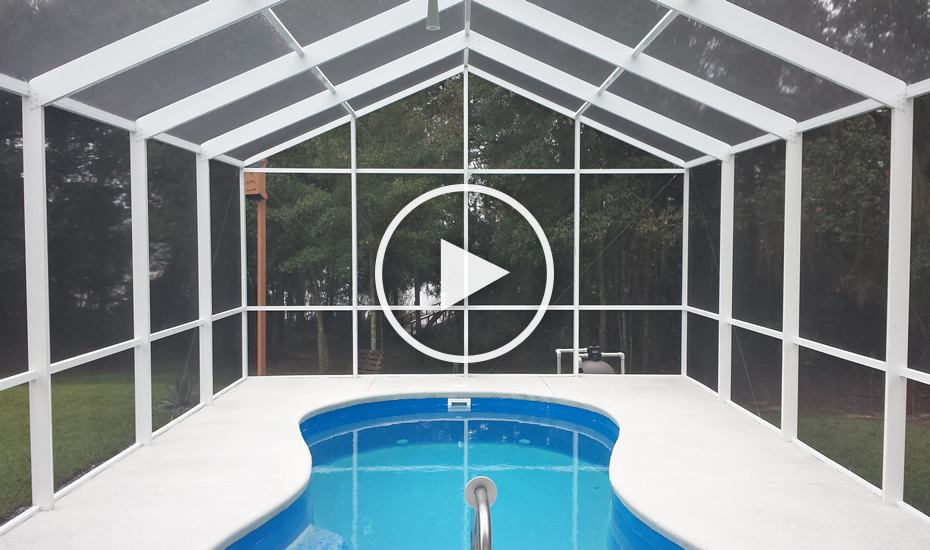 Pool Enclosures by All Custom Aluminum | 1-850-524-0162 | Tallahassee ...